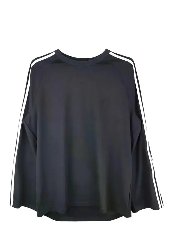 Y3 Three-stripe Long-sleeve T-shirt - Black
