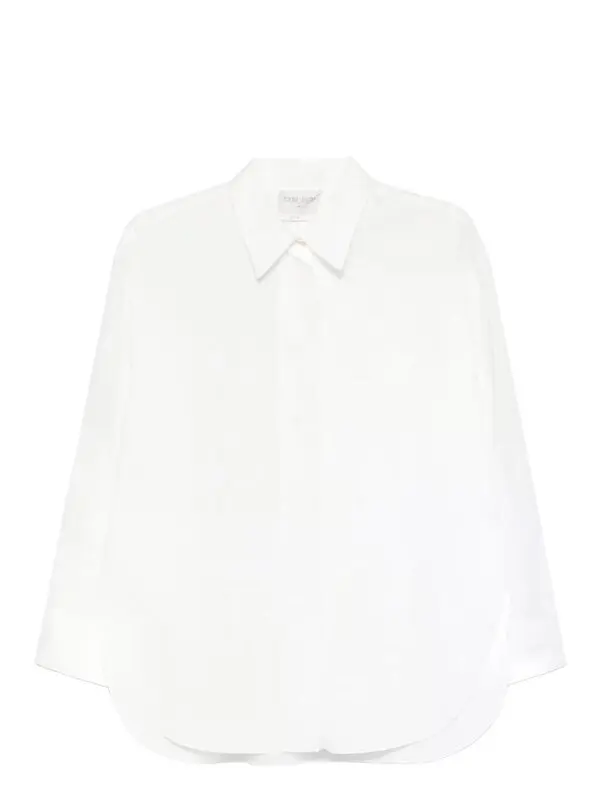 FORTE_FORTE Cotton Shirt - White