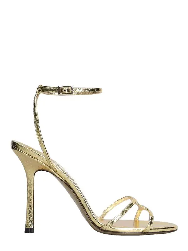 JIMMY CHOO 1998 Leo Sandals - Gold