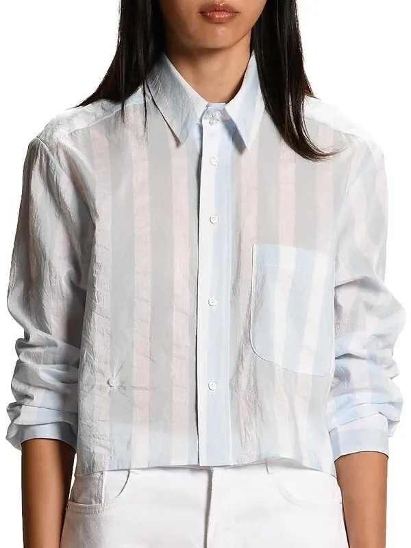 CISSA The Shorty Shirt - Bedford Stripe
