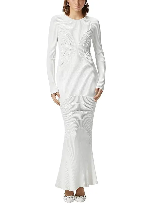 Pinko Vettore Midi Dress - Off-white