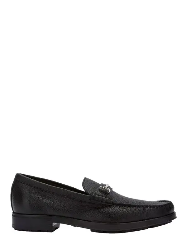 Bally Leather Loafers - Black