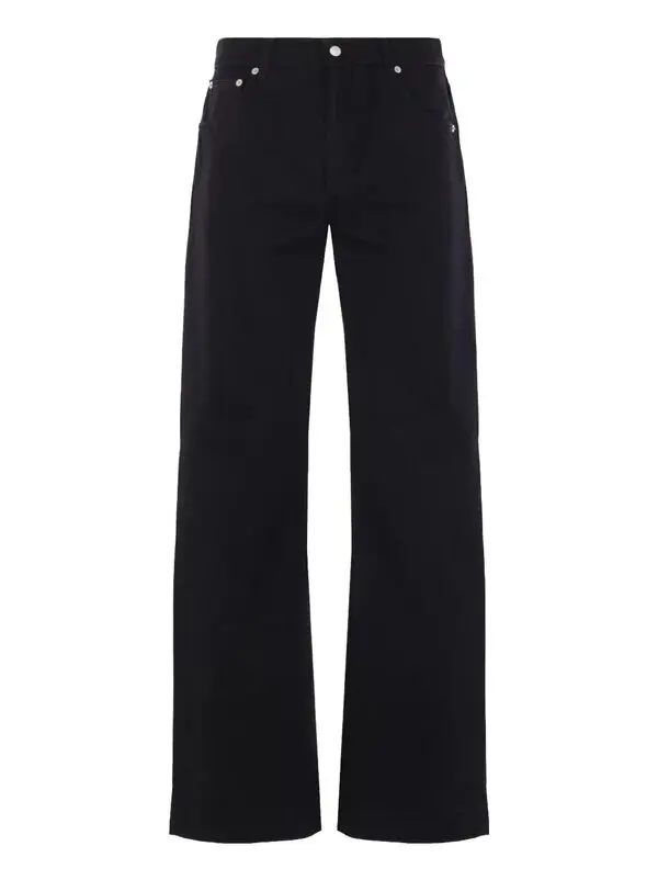 Alexander McQueen Straight-leg Jeans - Black