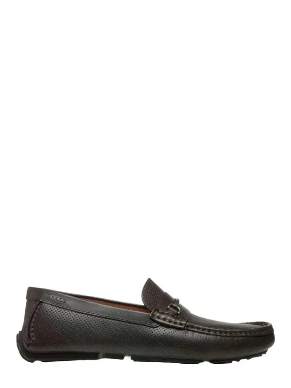 Bally Pilot Driver Leather Loafers - Brown