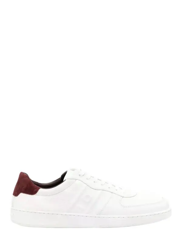 FERRAGAMO Leather Sneakers - White
