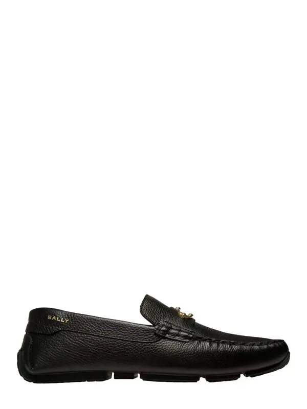 Bally Leather Loafers - Black