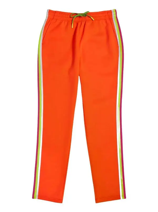 Psycho Bunny Abbott Neon Flame Track Pants - Orange