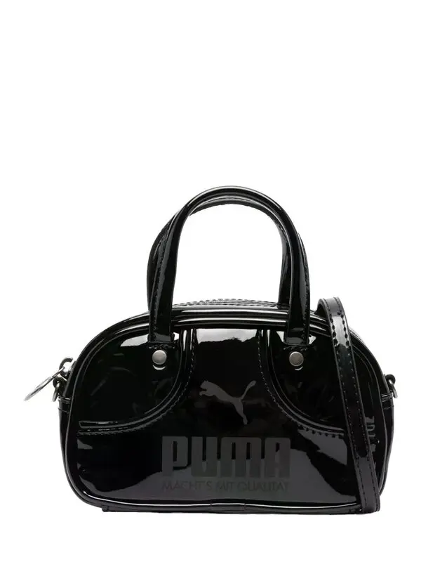 PUMA 1976 Micro Grip Patent Top-handle Bag - Black