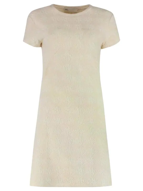 Tory Burch Geometric Pattern A-line Dress - Neutrals
