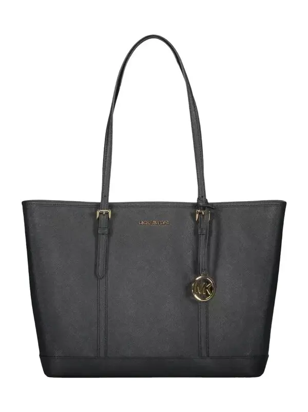 Michael Kors Leather Top-zip Tote Bag - Black