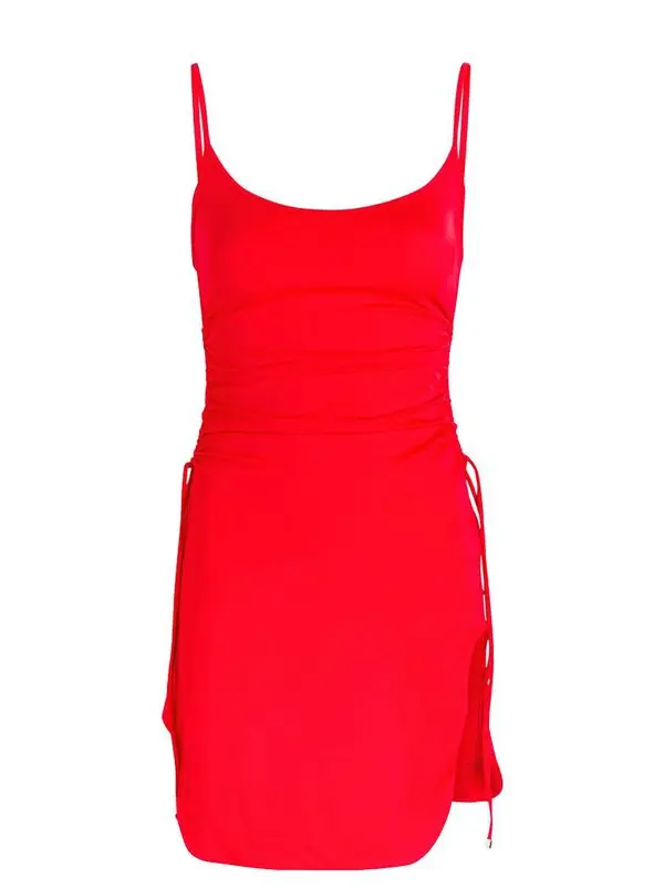 Attico Stretch-jersey Mini Dress - Red