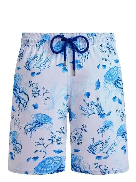 Vilebrequin Printed Stretch Swim Shorts - White