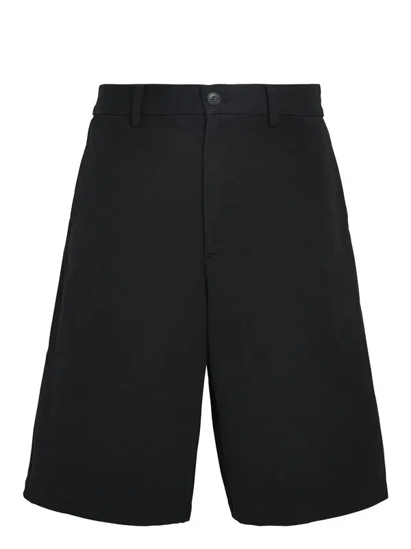 AGOLDE Cotton Cosmo Shorts - Black