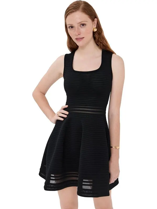 Simkhai Lottie Mini Dress - Black