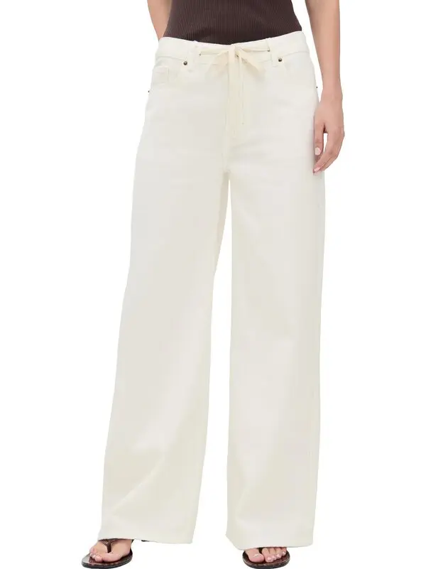 Lioness Muse Wide-leg Jeans - Porcelain
