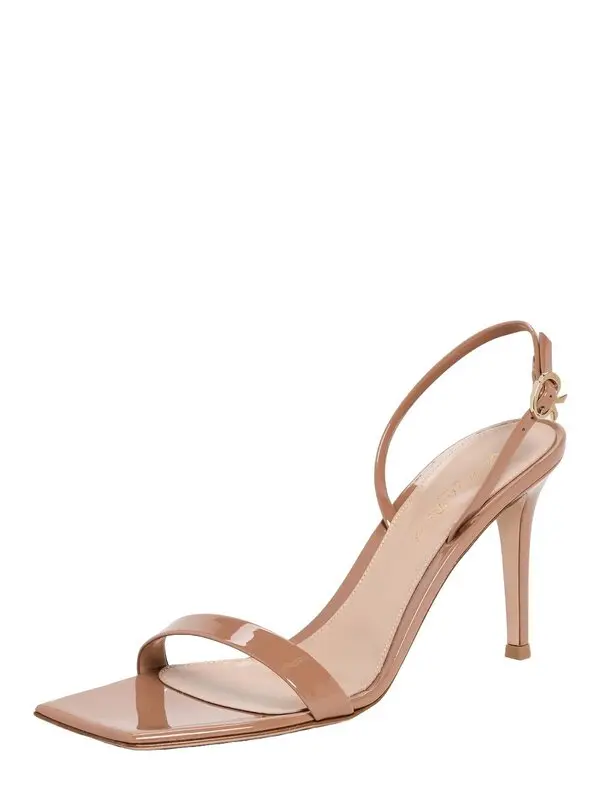 GIANVITO ROSSI Ribbon Stiletto 85mm - Praline
