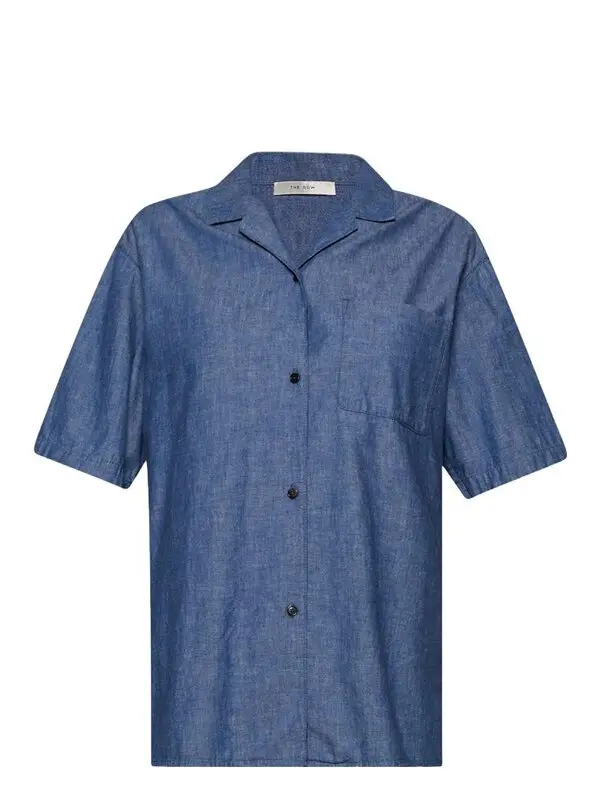 THE ROW Jorge Shirt - Indigo