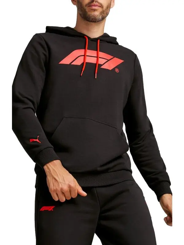 PUMA Formula 1® Essentials Logo Hoodie - Puma Black