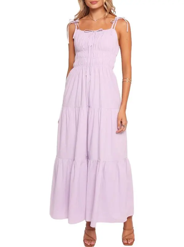 PETAL & PUP Ione Maxi Sundress - Lavender