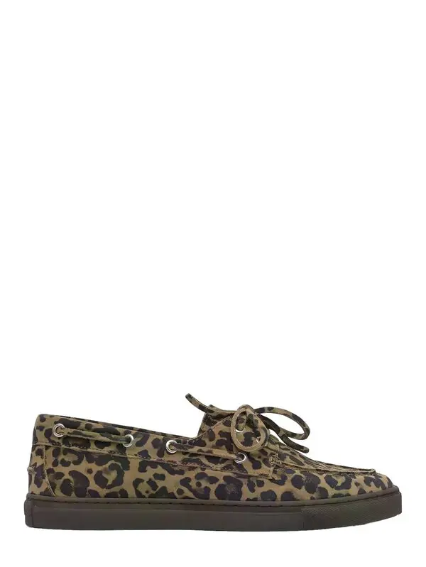 SUMMERY COPENHAGEN Leopard-print Loafers - Brown
