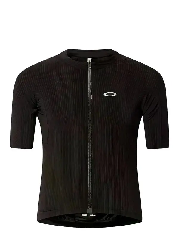 Oakley Gridskin Pinstripe Top - Black