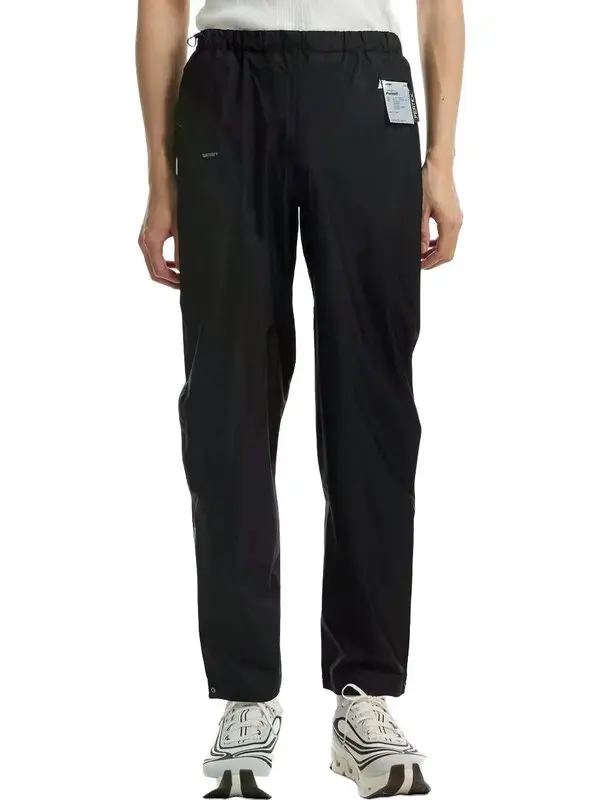 Satisfy Elasticated-waistband Trousers - Black