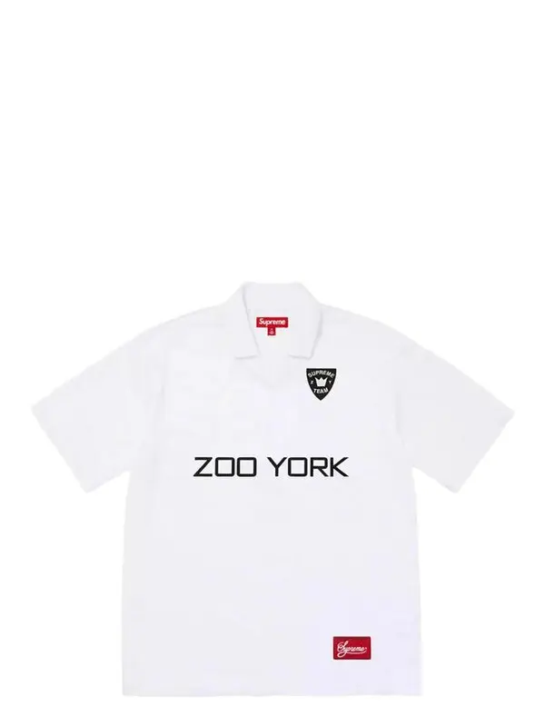 Supreme Zoo York Soccer Jersey Ss 25 T-shirt - White