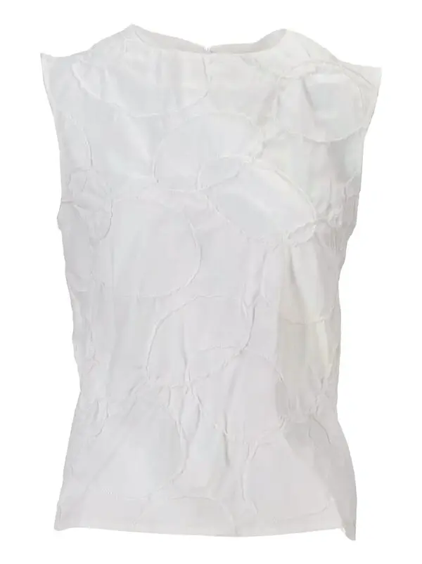 NICCOLO PASQUALETTI Carta Tank Top - White