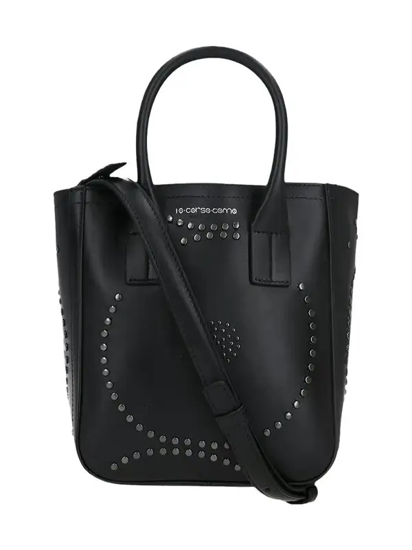 10 CORSO COMO Studded Tote Bag - Black