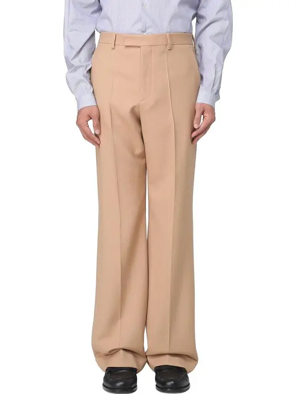 Valentino Garavani Wide Leg Pants - Beige
