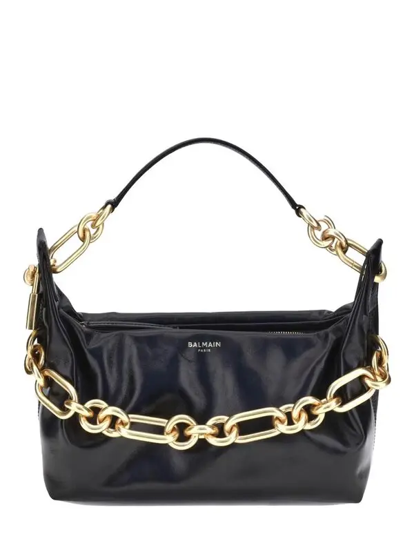 Balmain Shoulder Bag - Black