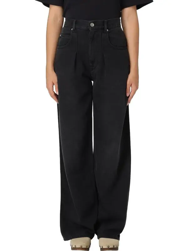 Isabel Marant Wide Leg Jeans - Black