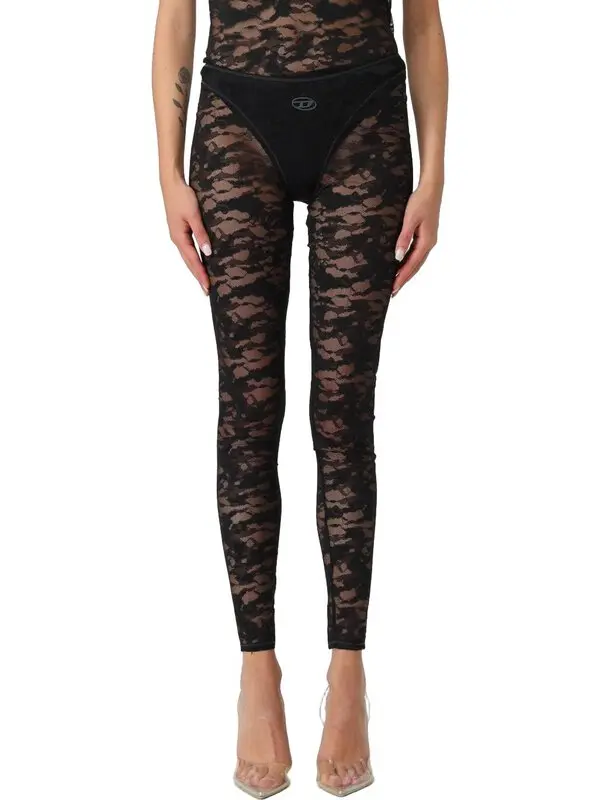 DIESEL® Lace Leggings - Black