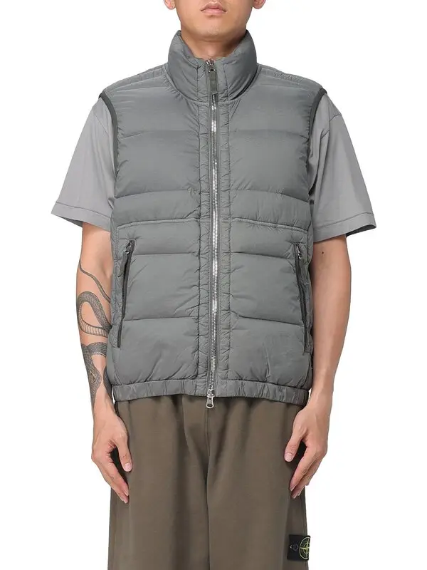 Stone Island Padded Vest - Grey