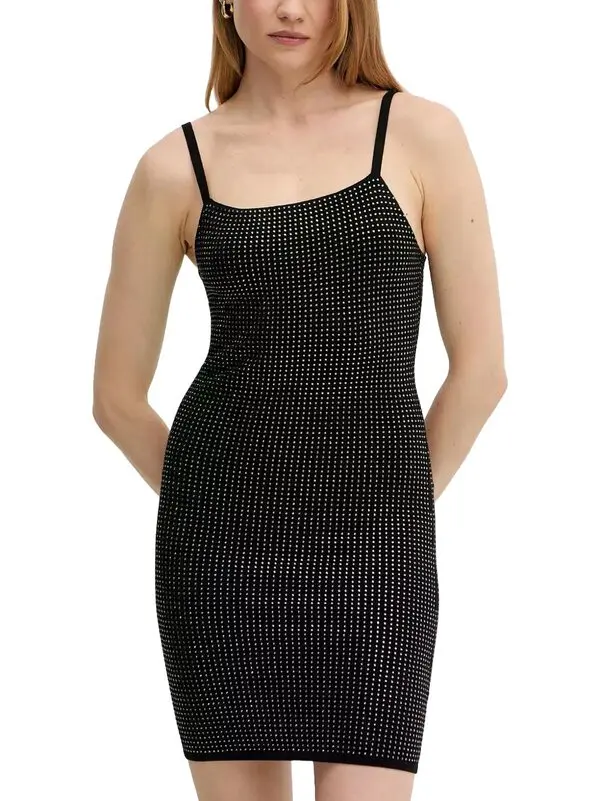 Guess Embellished Mini Dress - Black