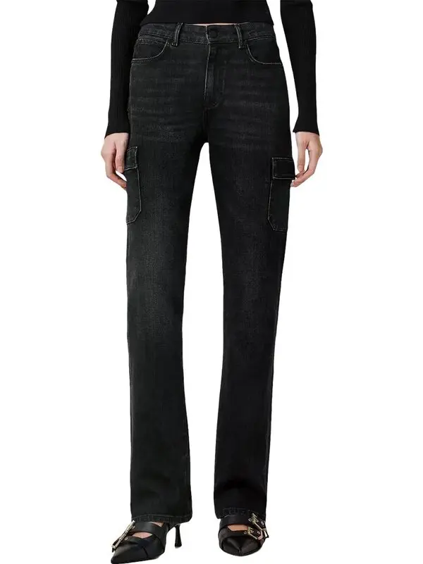 ALLSAINTS Hollis Cargo-pocket Jeans - Black