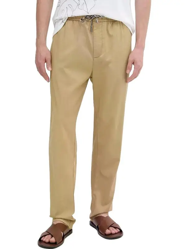 Guess Drawstring-waist Trousers - Neutrals