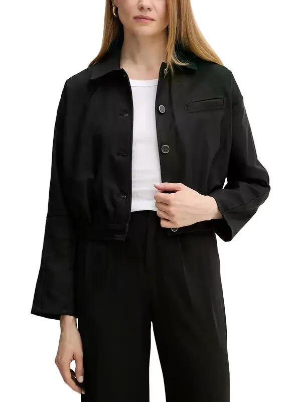 Guess Button-fastening Jacket - Black