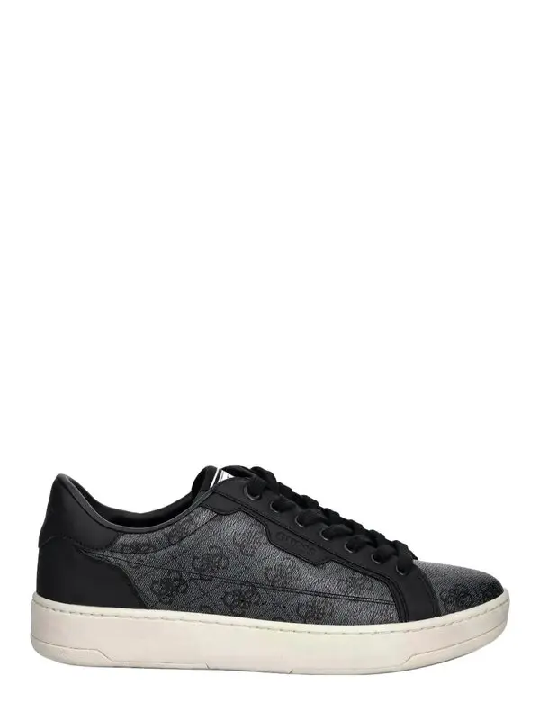 Guess Logo-print Sneakers - Black