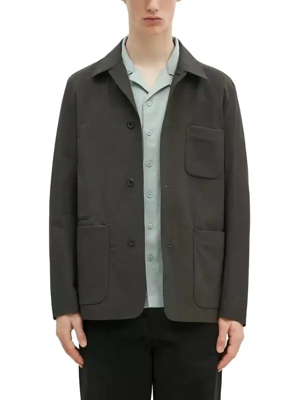 Paul Smith Buttoned Patch-pocket Jacket - Green