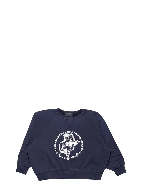 Enfants Riches Déprimés Enfants En Chaine Raglan Crewneck Sweatshirt - Purple