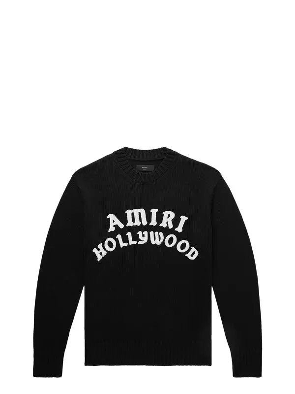 Amiri Hollywood Crew - Black