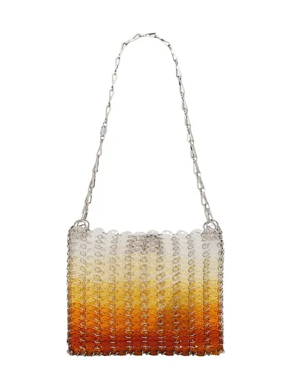 Rabanne 1969 Resin Gradient Bag - Silver