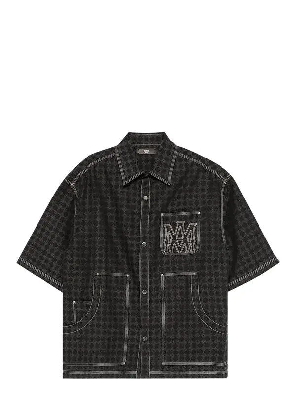 Amiri Ma Quad Work Shirt - Black