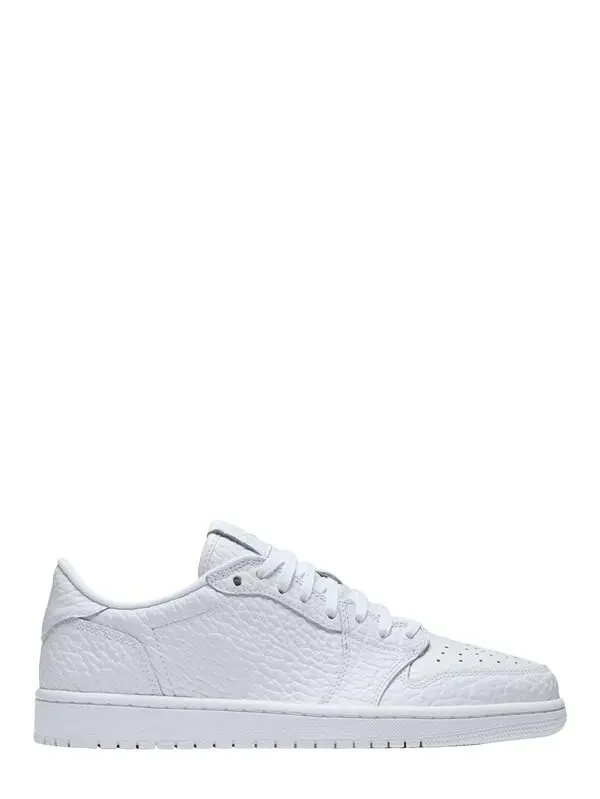 JORDAN 1 Retro Low "swooshless - White