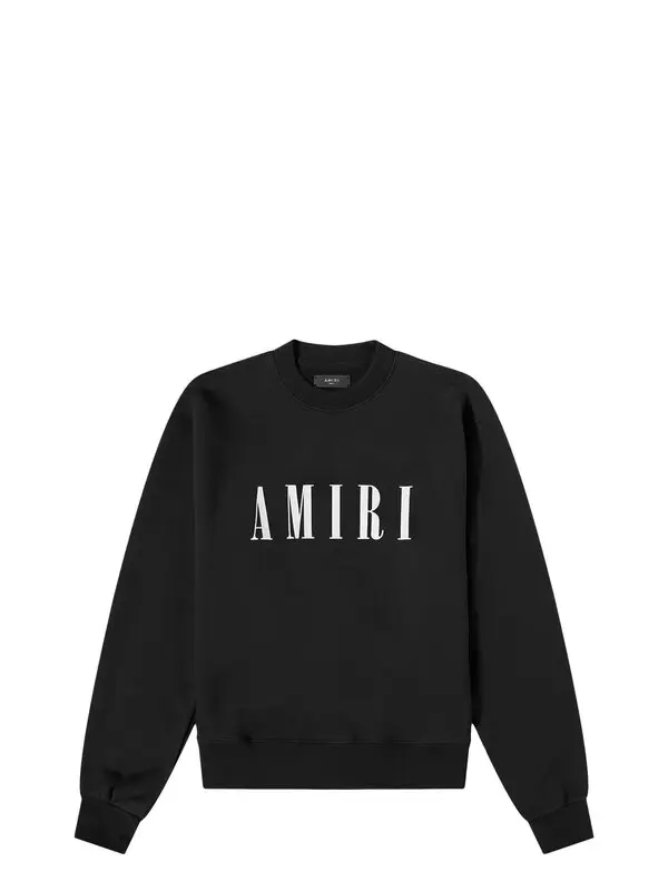 Amiri Core Logo Crewneck - Black