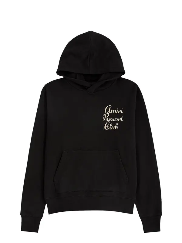 Amiri Hooded Sweatshirt - Black