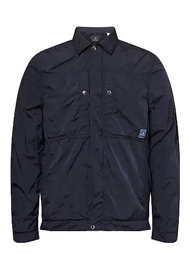 Paul Smith Crinkle Relaxed-fit Waterproof Jacket - Very Dark Navy