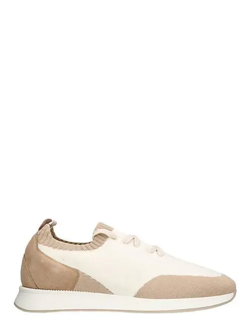 AURELIEN Knitted Low-top Trainers - Beige