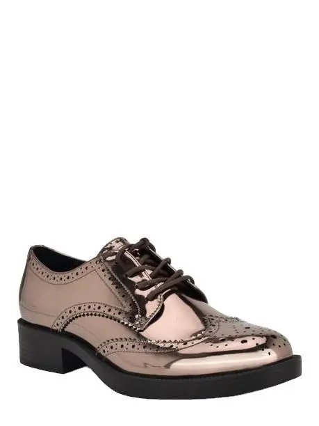 Nine West Studey Brogue Derby - Pewter